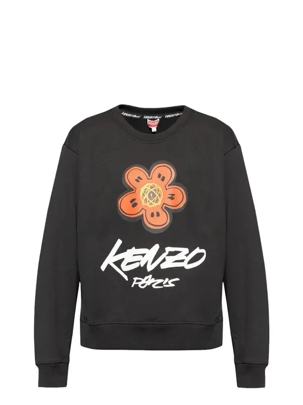 Kenzo Boke Flower Sweatshirt - Black