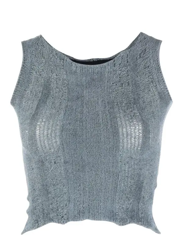 VITELLI Expandable Tank Top - Misty Blue