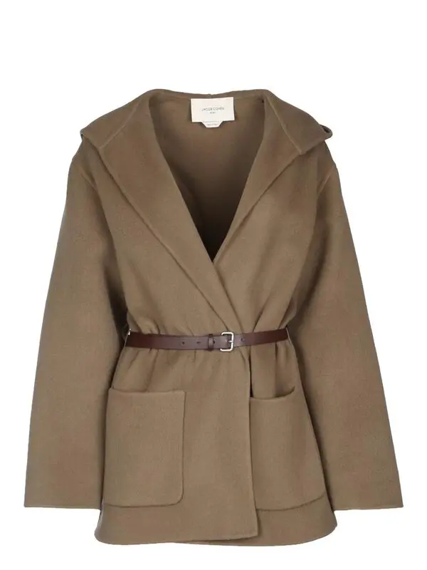 Jacob Cohen Short Caban - Green