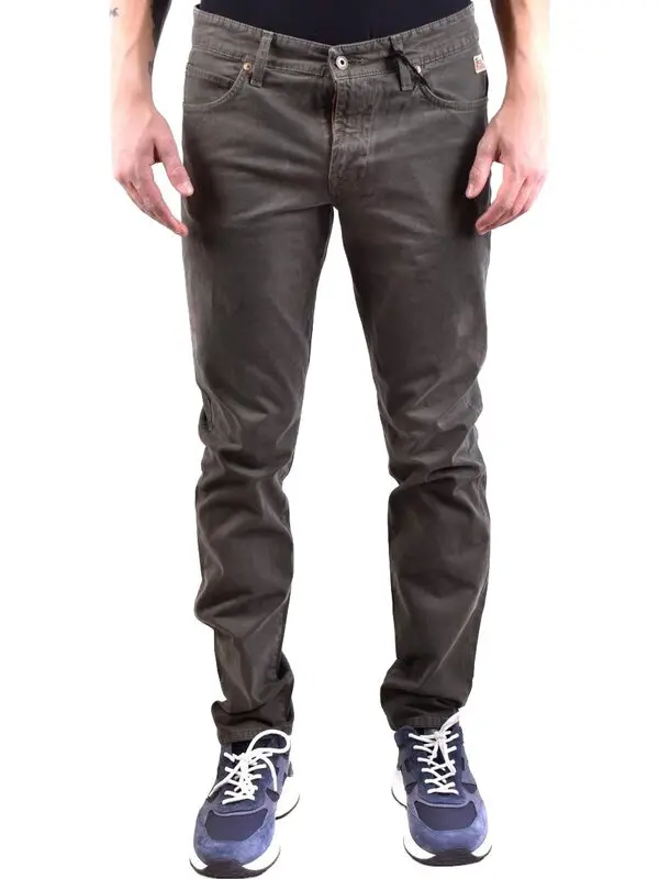 ROY ROGER'S Trousers - Military Green