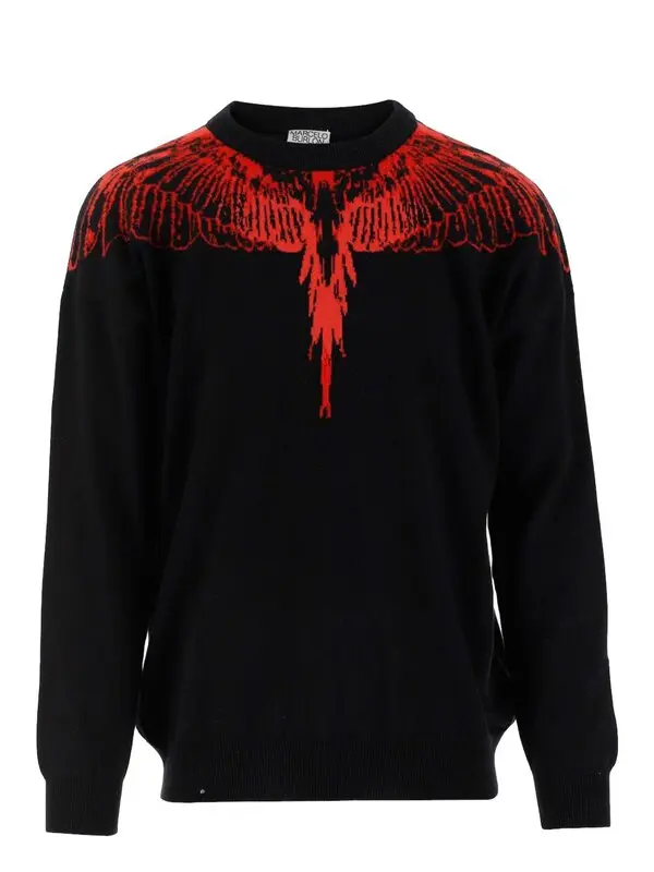 MARCELO BURLON C.OF MILAN HOME Sweater - Black