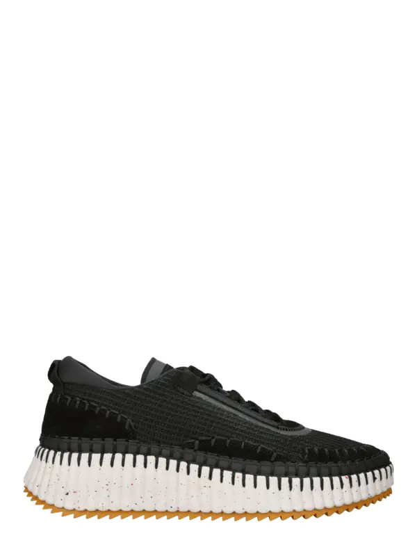Chloé Nama Runner Sneakers - Black
