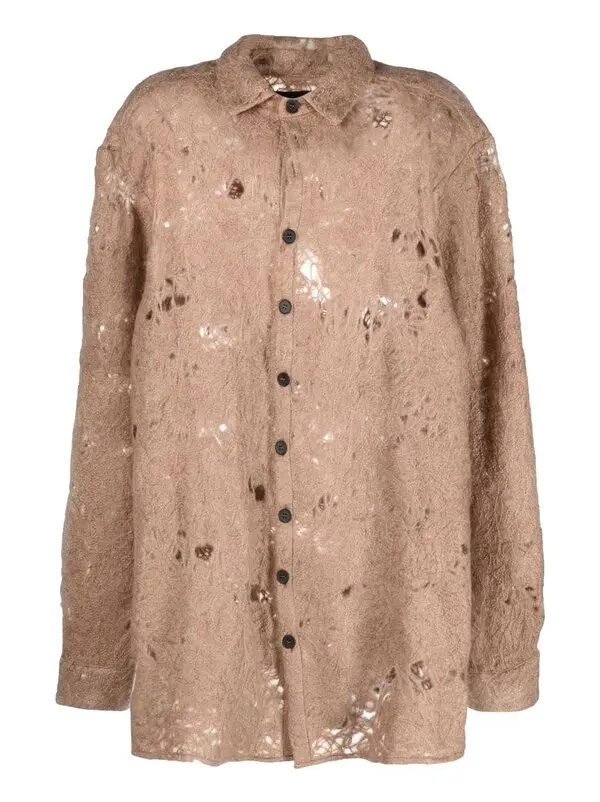 VITELLI Oversized Doomboh Shirt - M7 Ecru