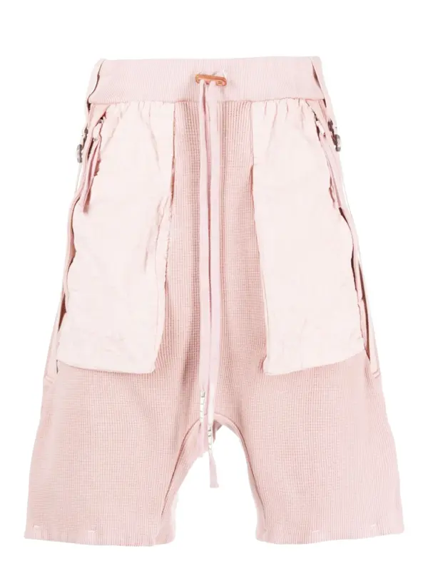 Boris Bidjan Saberi Deconstructed Shorts - Pink