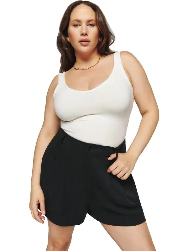 REFORMATION Mason Short - Black