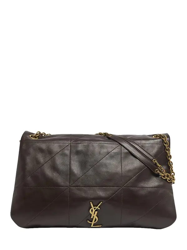 Saint Laurent Jamie 4.3 Maxi Shoulder Bag - Dark Sweet Chocolate