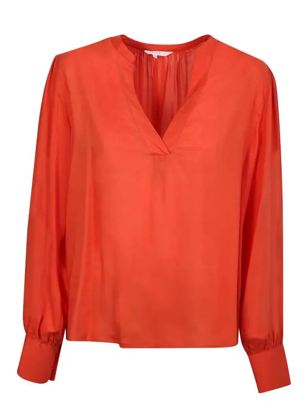 XACUS Blouse With Elastic Cuffs - Orange