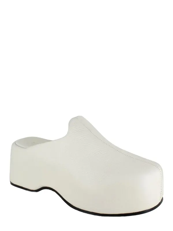 ZIGI Kristen Platform Clogs - Bone Leather