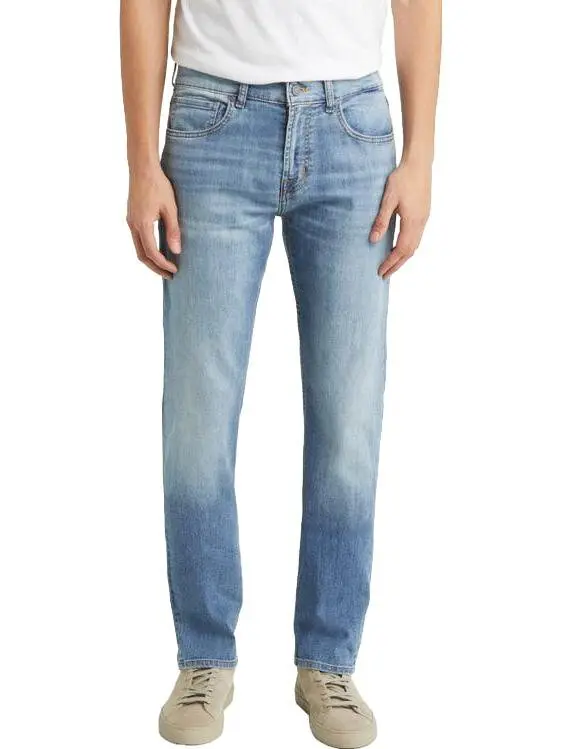 7 For All Mankind Airweft Straight Leg Jeans - Portofino