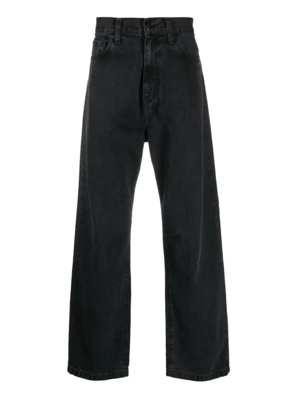 Carhartt Work In Progress Loose-fit Stonewashed Denim - Black