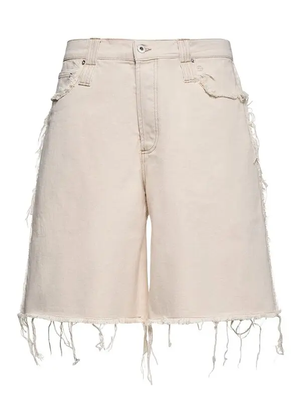 FEDERICO CINA Classic Short Five-pocket - White