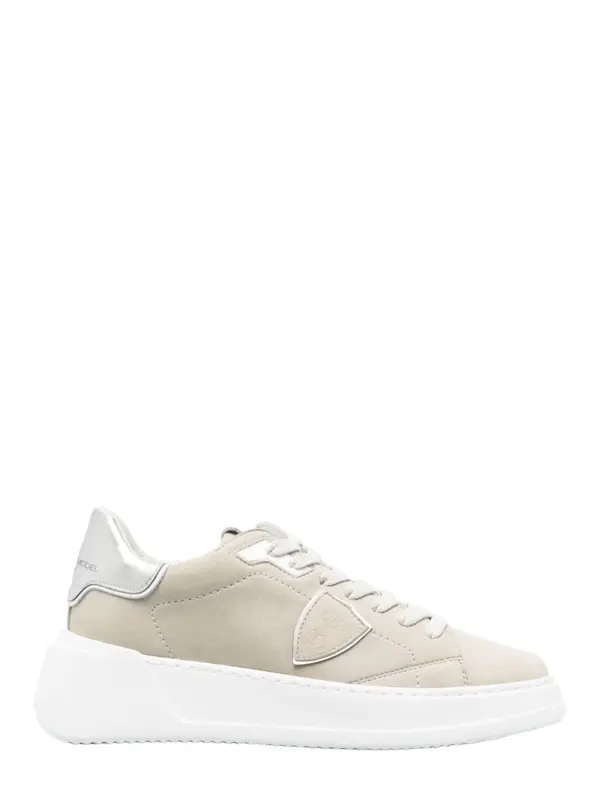 Philippe Model Trés Temple Low-top Sneakers - Grey