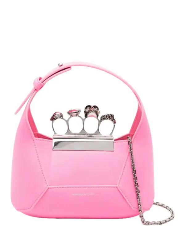 Alexander McQueen Mini Jewelled Tote - Pink