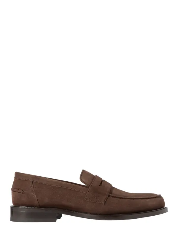 Mr P. Scott Suede Loafers - Brown