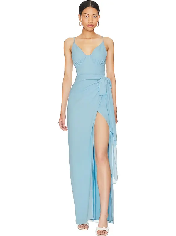 LOVERS AND FRIENDS Beau Gown - Blue