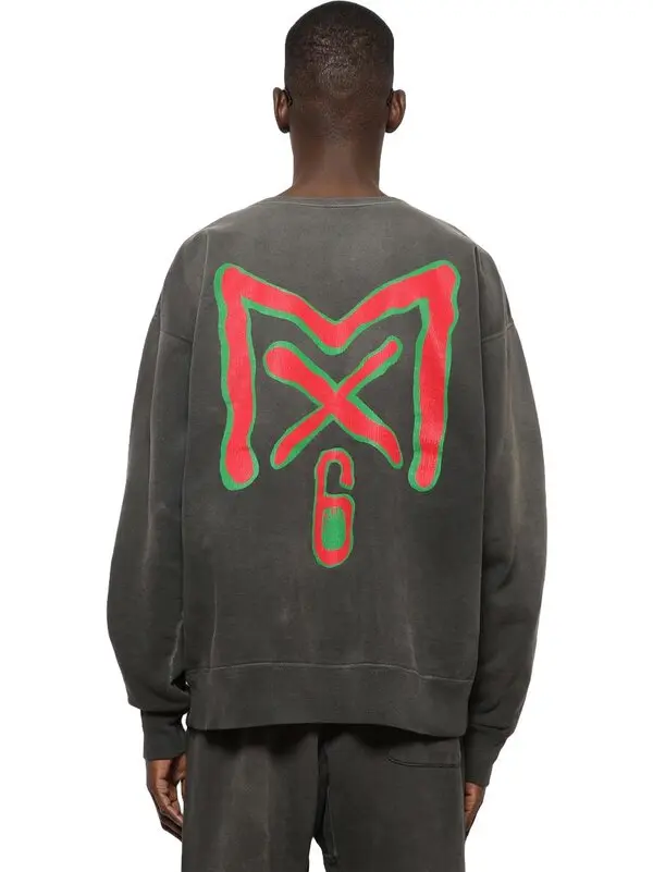 SAINT MXXXXXX Mx6 Crewneck Sweatshirt - Black