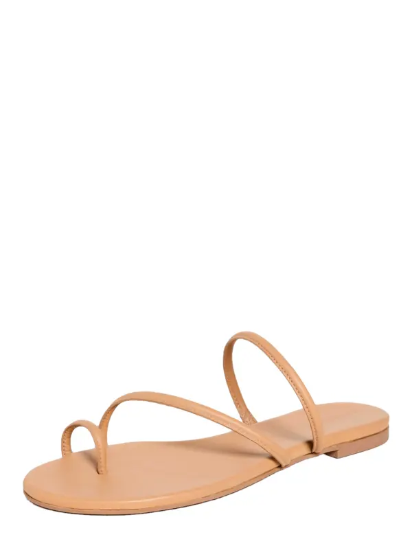 REFORMATION Ludo Sandals - Buff