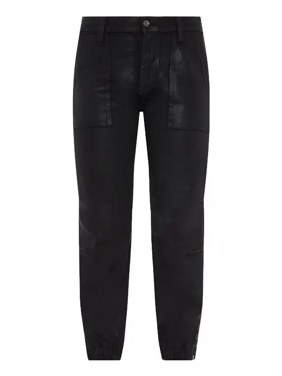 7 For All Mankind Darted Boyfriend Jogger - Black