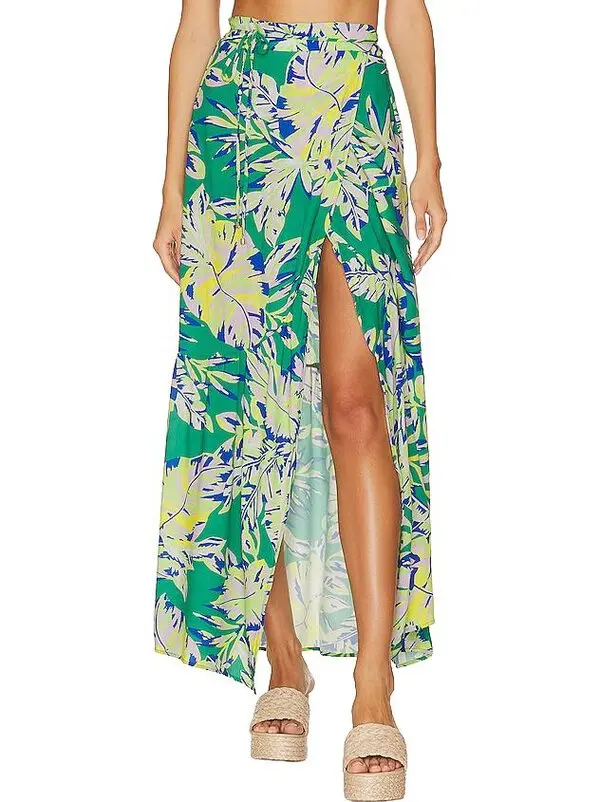 MAAJI Autumn Wrap Skirt - Green