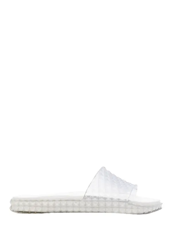 Y/project X Melissa Textured Slides - White