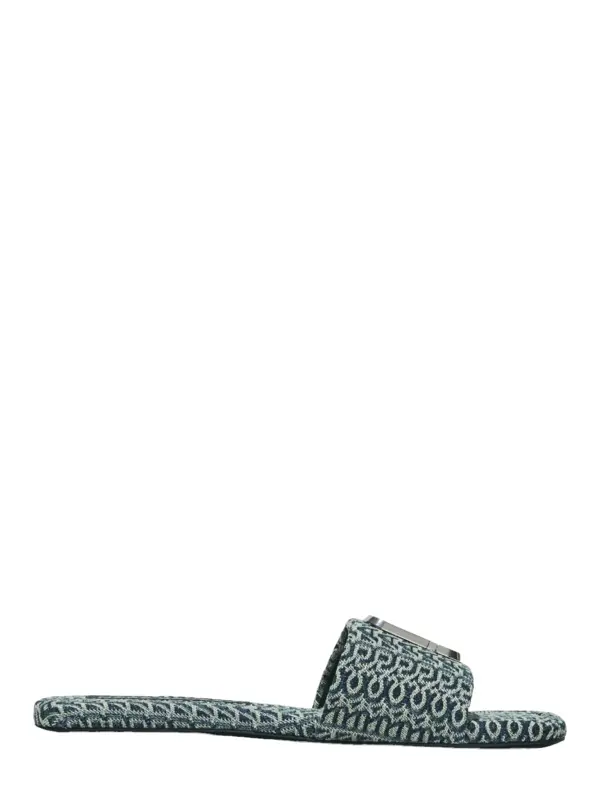 Marc Jacobs J Marc Denim Slides - Green
