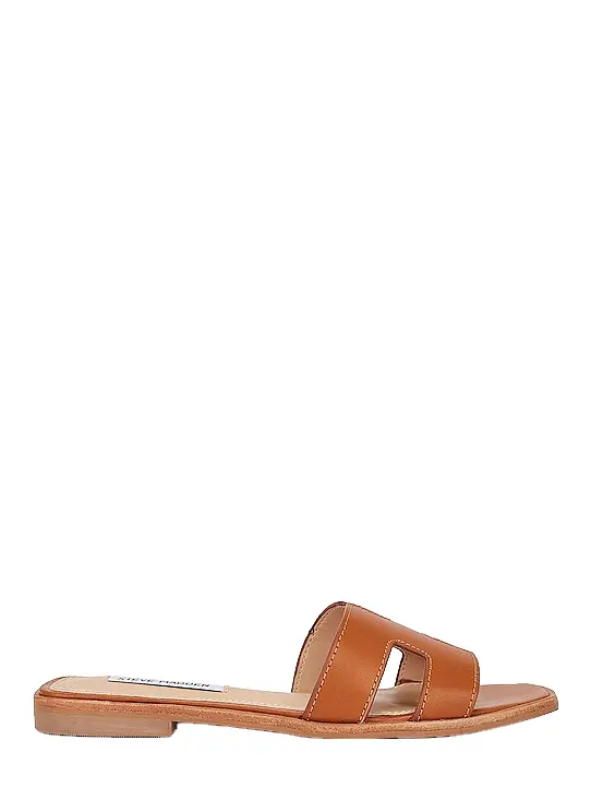 Steve Madden Hadyn Slides - Cognac
