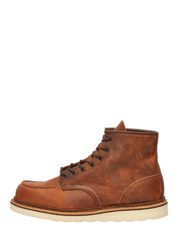 Red Wing 1907 Heritage Work 6" Moc Toe Boots - Copper Rough/tough