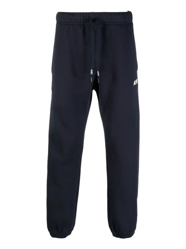 AUTRY Logo-appliqué Track Trousers - Blue