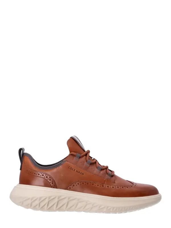Cole Haan Zerøgrand Leather Sneakers - Brown