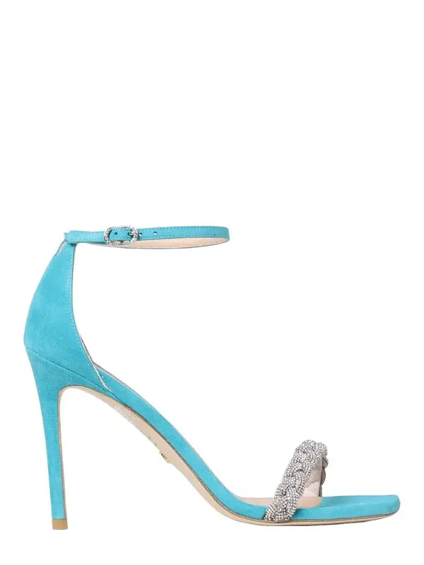 STUART WEITZMAN Nudistcurve Sandal - Turquoise