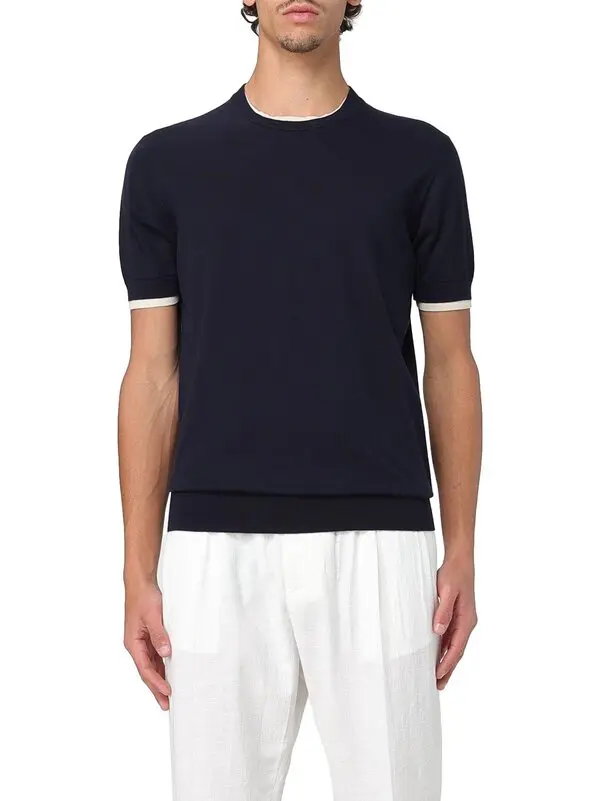 PAOLO PECORA Pullover Sweater - Blue