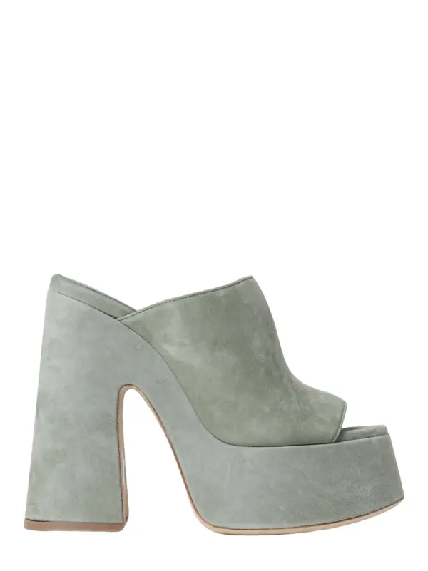 VIC MATIE Heeled Sandal - Green