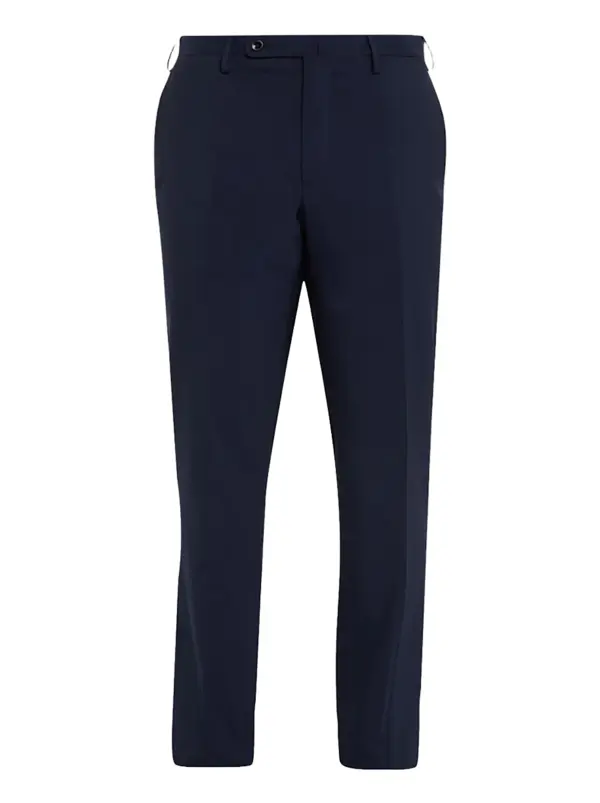 Incotex Super 150s Wool Dress Pants - Dark Blue