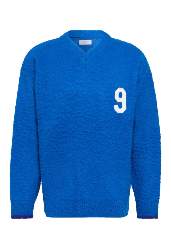 ERL Bouclé Sweater - Blue