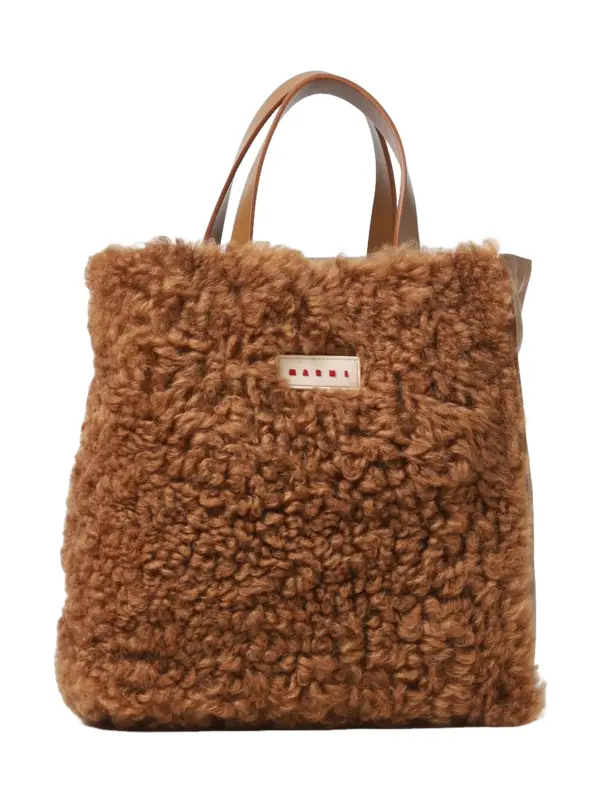 Marni Museum Shearling Bag - Leather