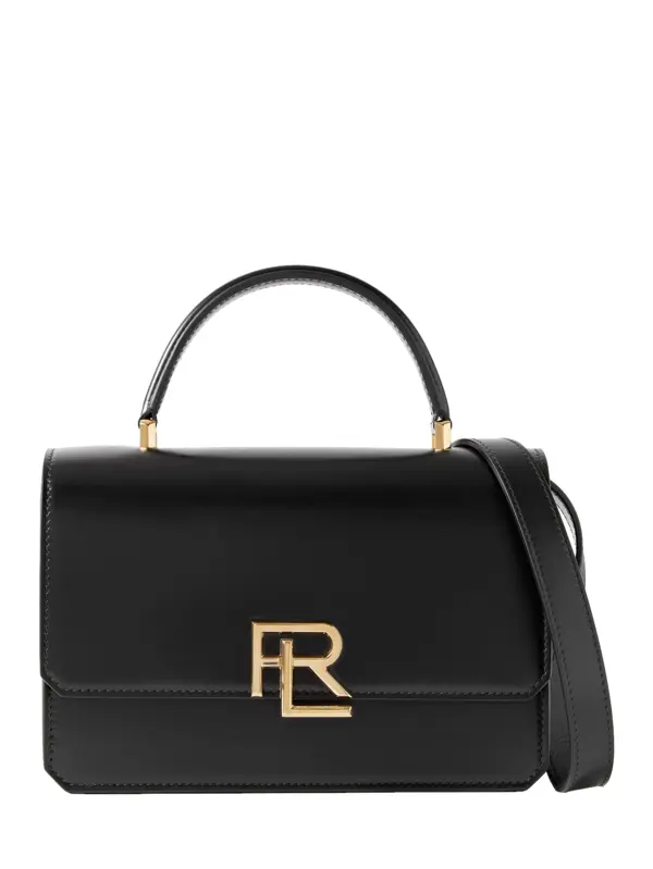 Ralph Lauren The Rl Leather Tote - Black