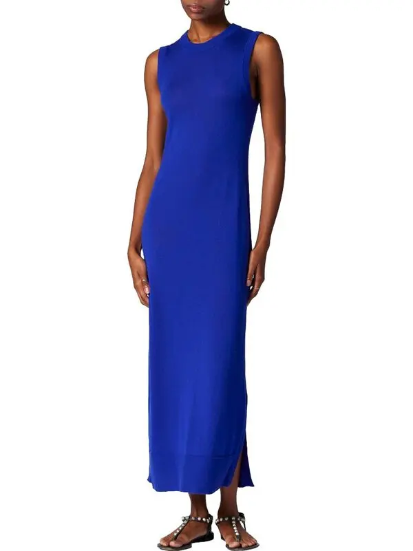 Equipment Rachida Cashmere Knit Dress - Surrealist Blue