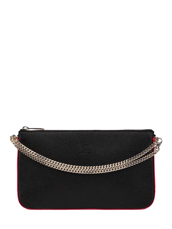 CHRISTIAN LOUBOUTIN Loubila Hybrid Pouch - Brown