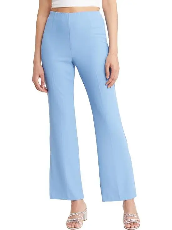 OPEN EDIT Vented Flare Pants - Blue Lake