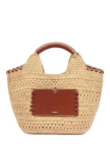 Ba&sh Ara Raffia Tote - Brown