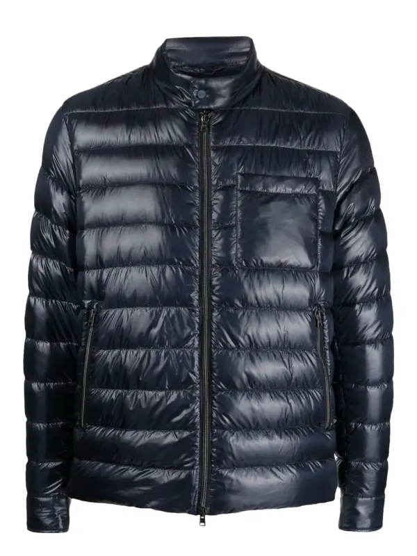 Herno Padded Zip-up Jacket - Blue