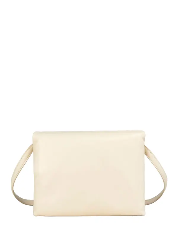 Marni Prisma Leather Clutch - Neutrals