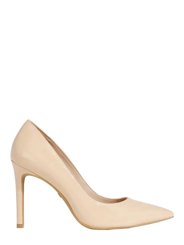 STUART WEITZMAN Dancer 95 Patent-leather Pumps - Neutral