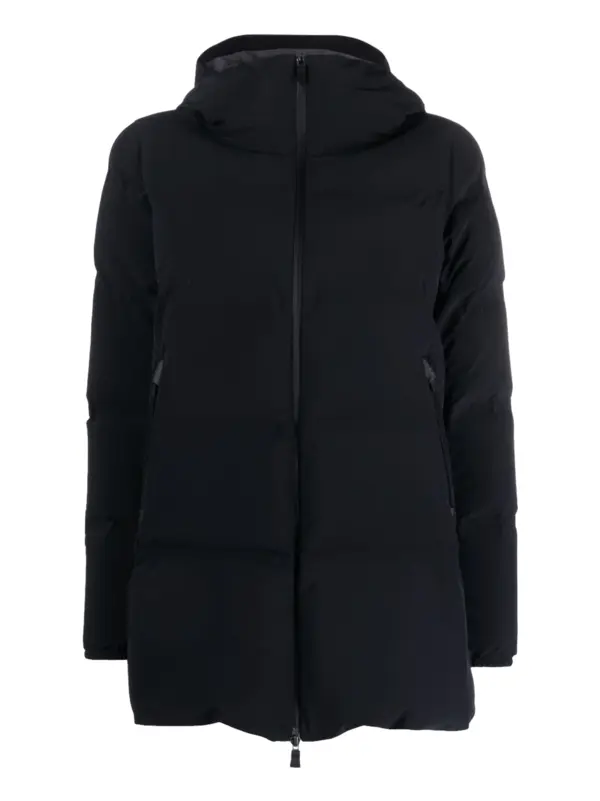 Herno Hooded Puffer Coat - Blue