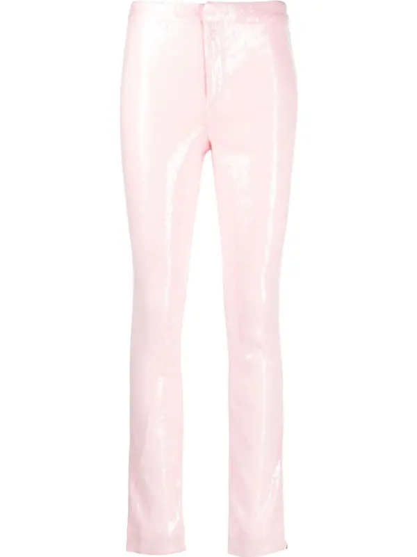 Remain Birger Christensen Sequin-embellished Trousers - Pink