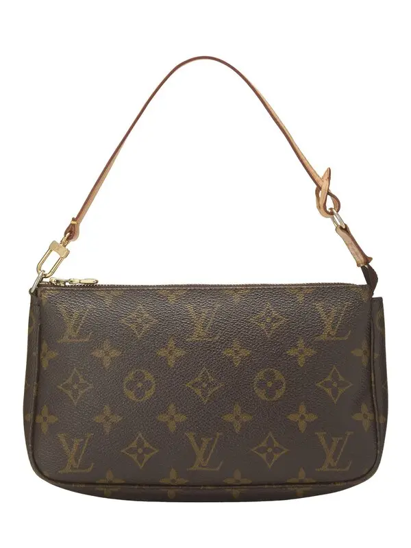 LOUIS VUITTON Monogram Canvas Pochette Accessoires - Brown