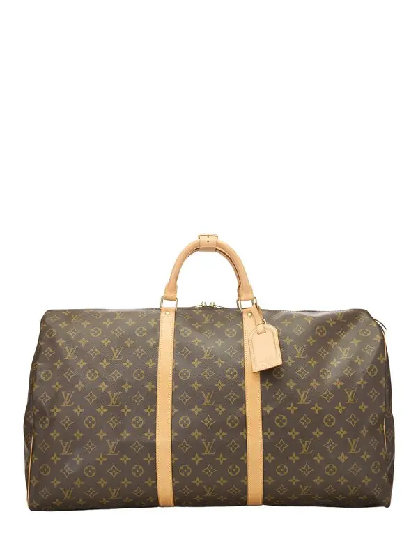 LOUIS VUITTON Monogrammed Duffle - Brown