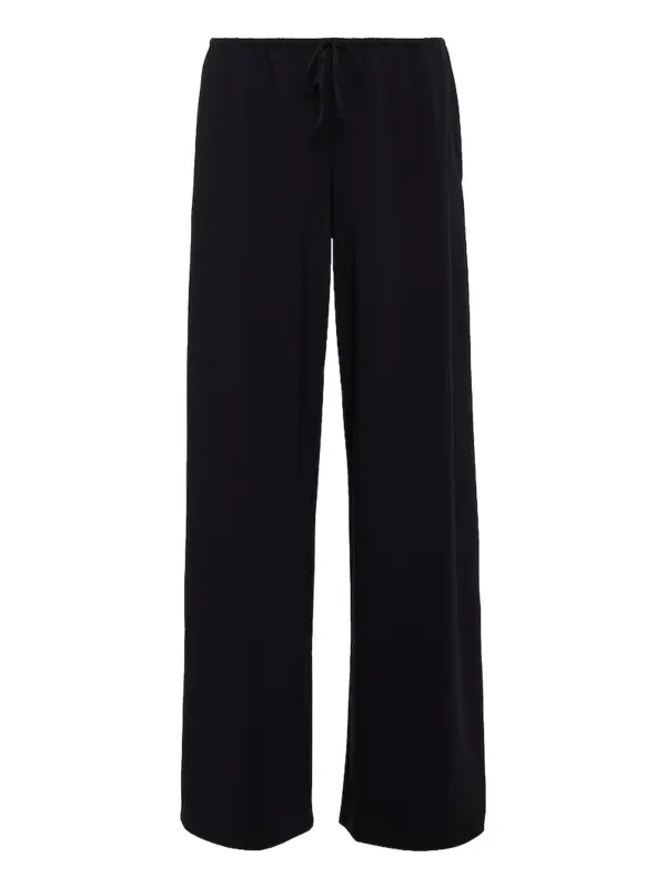 THE ROW Bariem Wide-leg Pants - Black