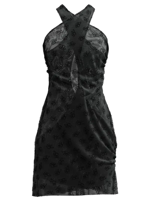 MARGHERITA MACCAPANI Clari Cutout-detail Dress - Black