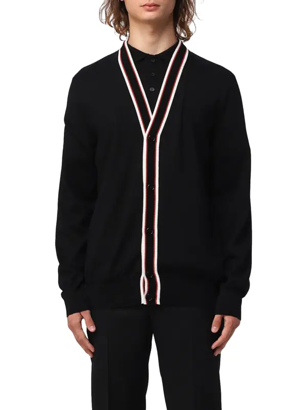 Alexander McQueen Wool Cardigan - Black